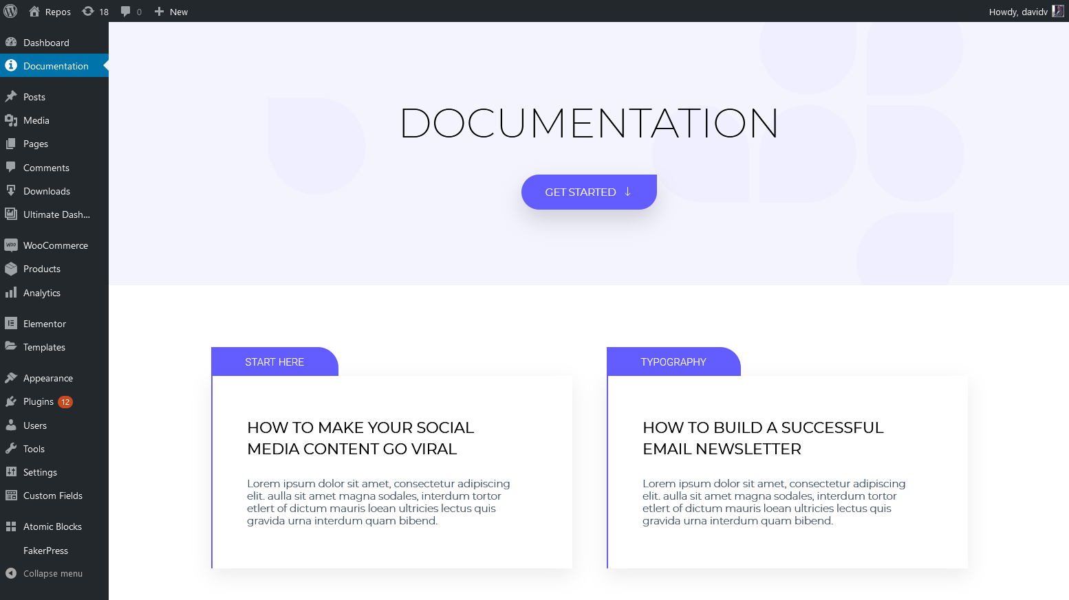 Create Custom WordPress Admin Pages With Ultimate Dashboard PRO