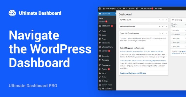Beginner's Guide to Navigating the WordPress Admin Area - Custom WordPress Dashboard Plugin ...